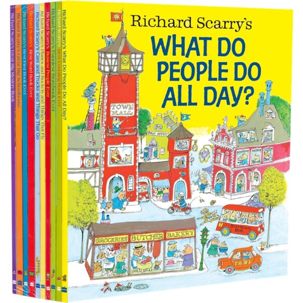 Richard Scarry’s Best Collection Ever! (10冊) - Fun To Read Book Outlet ...